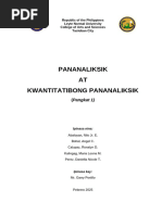 Kwantitatibo at Kwalitatibong Pananaliksik | PDF