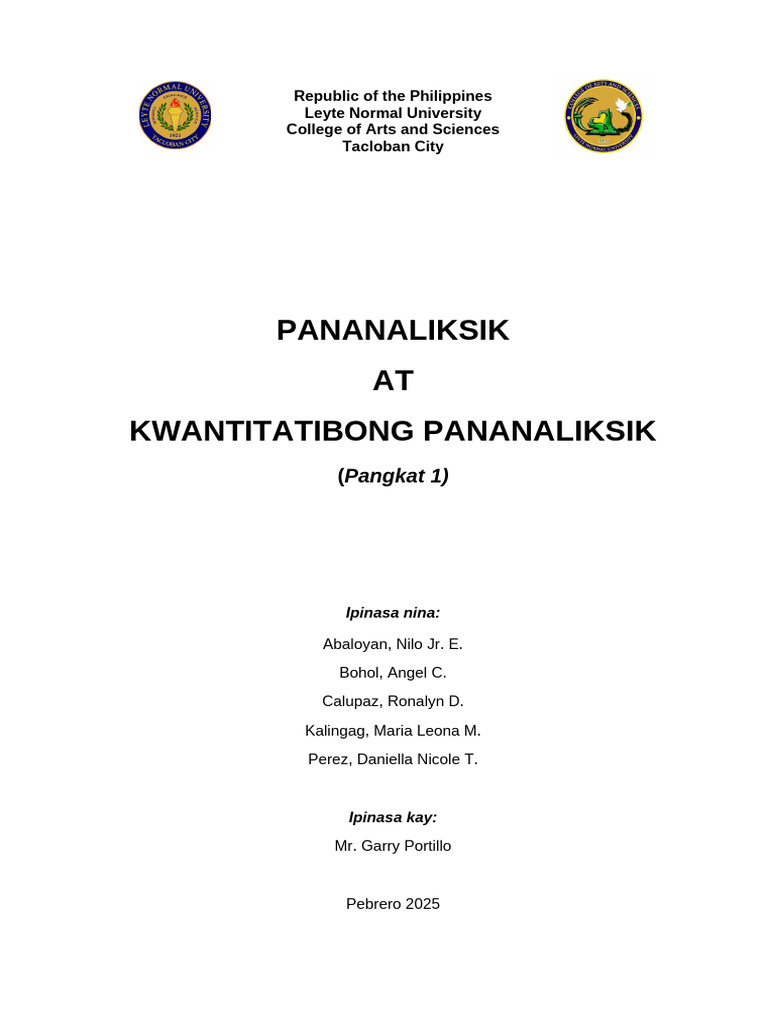 Pangkat 1 Handouts | PDF