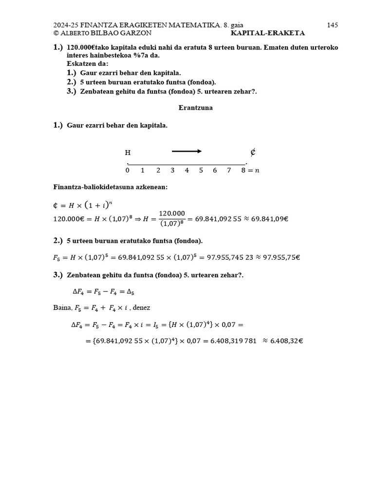 Gaitasuneko Ariketak 13 (Ebatzita) 145-169 2024-25 | PDF