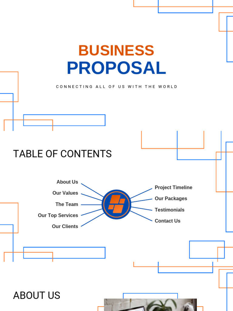 Business Proposal Presentation | PDF | Information Technology | Cyberspace