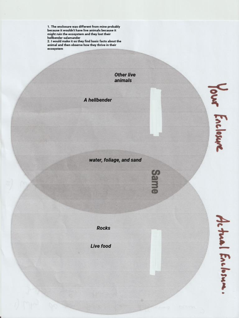 Zoo Venn Diagram | PDF