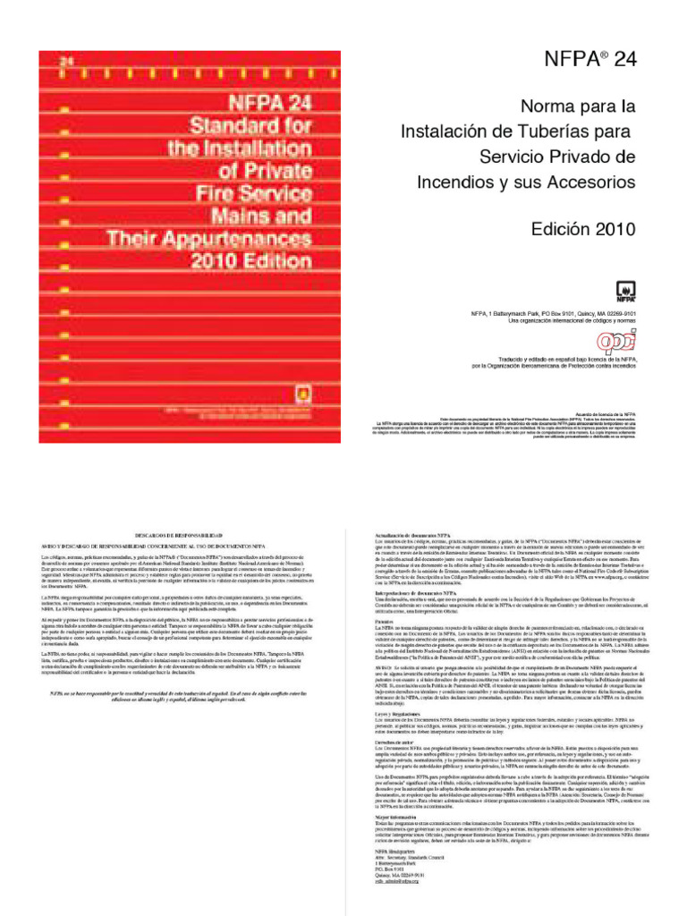 pdfcoffee.com_nfpa-24-espaol-2010-6-pdf-free | PDF