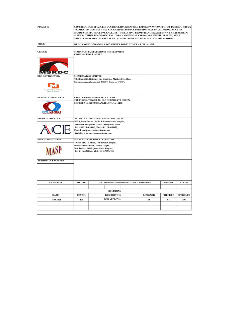 Cipl d1241 Jne Fly 141+215 DR S 001 Superstructure r0 | PDF ...