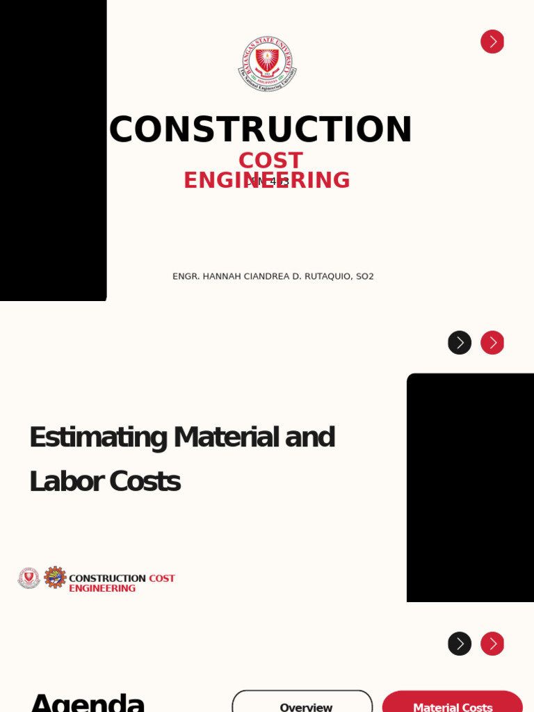 6 Cem 403 - Material and Labor Costs | PDF | Labour Economics | Risk