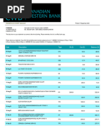 CIB Form Corporate | PDF | Online Banking | Banks & Banking