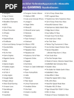 Online Game Ports List for MikroTik | PDF | Video Game Design | Video ...