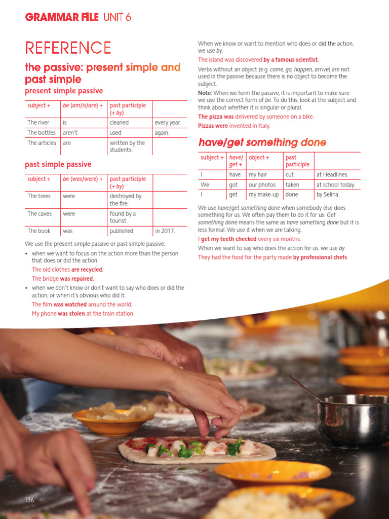 Gold - Exp - 2e - B1 - GrammarFiles - U5 Passive Voice | PDF | Linguistic Typology | Linguistics