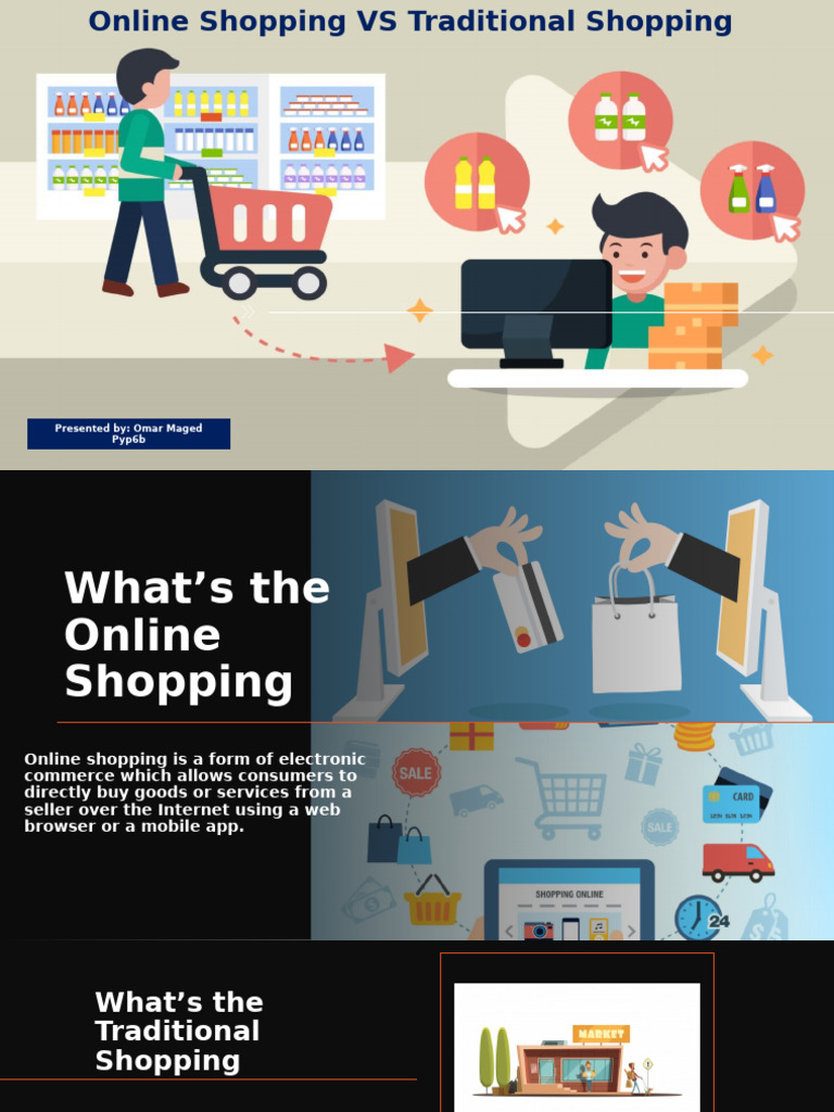 Online vs Traditional Shopping Comparison | PDF