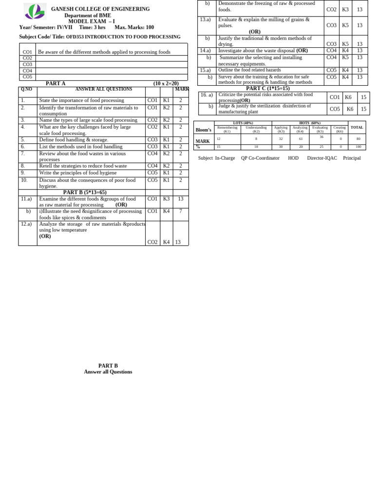 ifp model 1_072710 | PDF