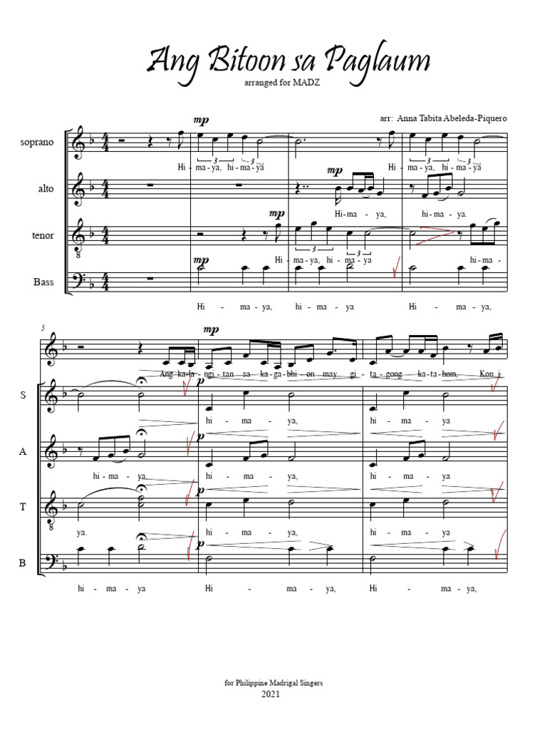 Ang Bitoon Sa Paglaum | PDF