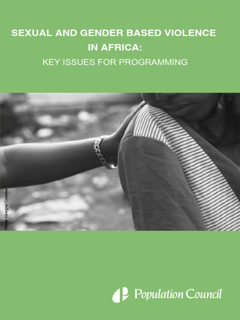 AfricaSGBV KeyIssues | PDF