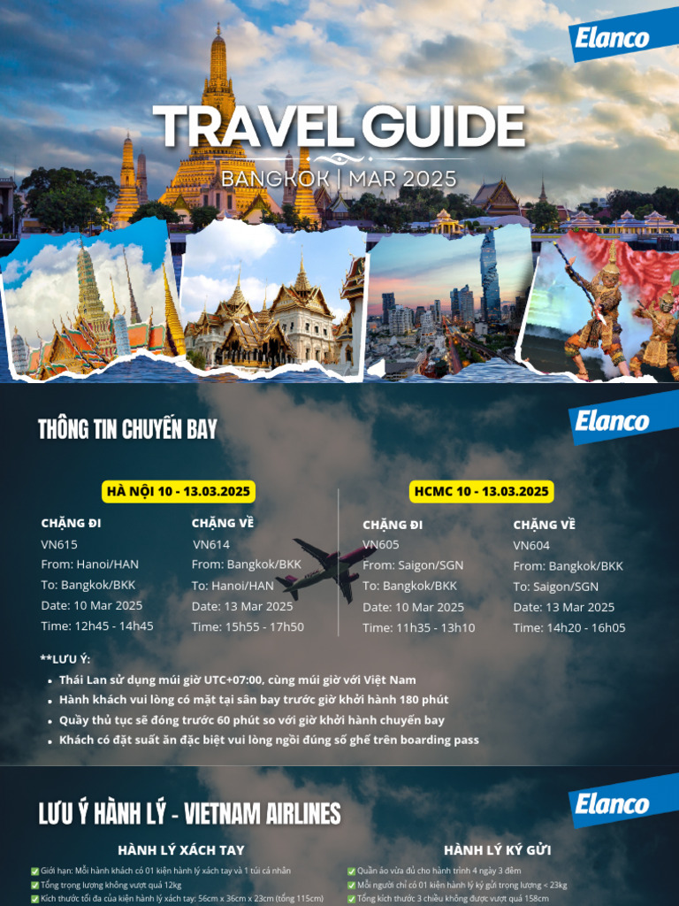 Elanco - Bangkok - VIV Asia 2025 - Travel Guide - VN | PDF