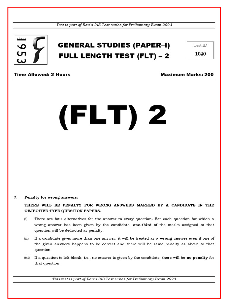 40 FLT 2 | PDF | Reserve Bank Of India