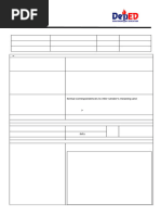 Grade 7 Lesson Plan: Letter of Request | PDF | Proofreading | Learning
