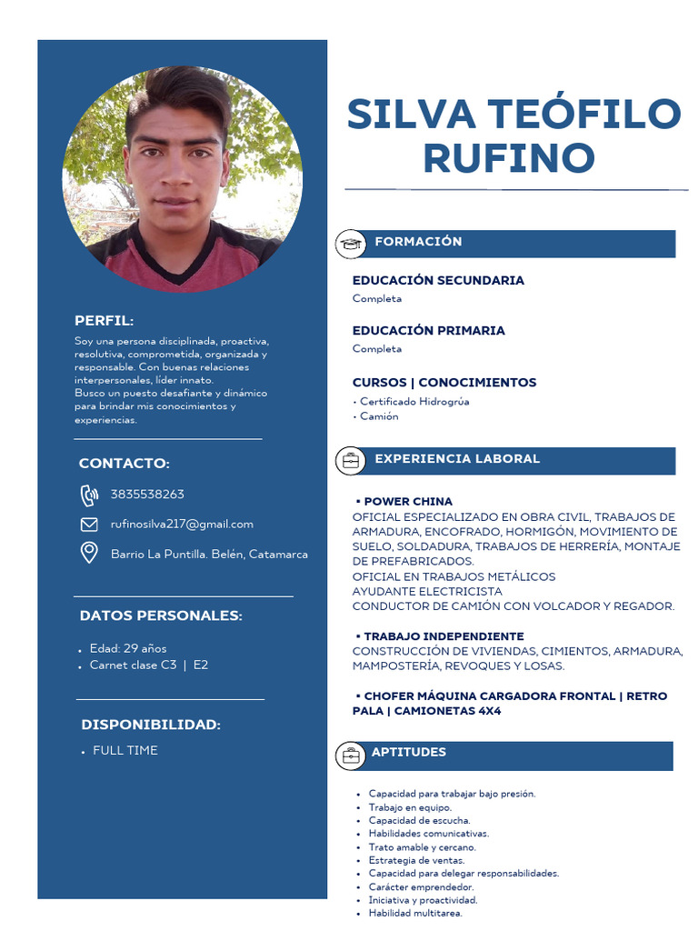CV Silva Teófilo Rufino - 20240723 - 210508 - 0000 | PDF