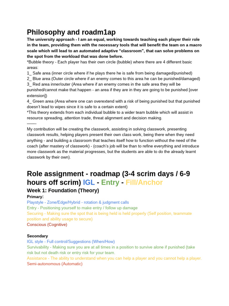 Roadmap | PDF | Learning | Cognitive Psychology