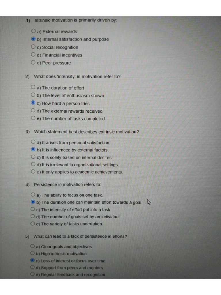 organizational behaviour week7 | PDF