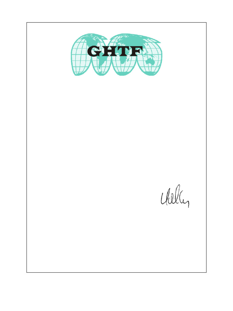 GHTF SC n2r12 100421 GHTF Roles and Responsibilities | PDF | Committee