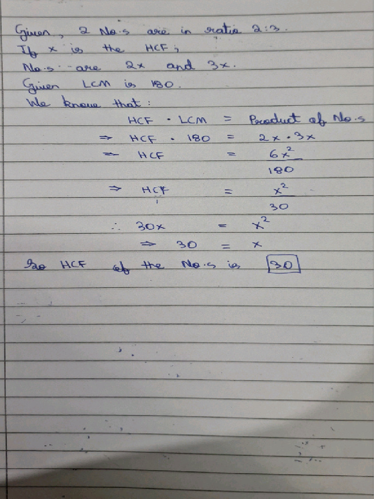 Two Numbers Are in The | PDF