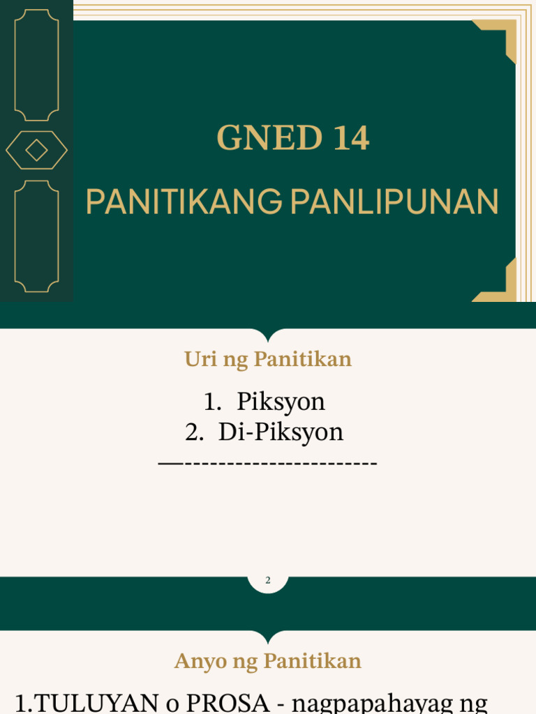 GNED 14 Panitikang Panlipunan BSIT 1G 1F | PDF