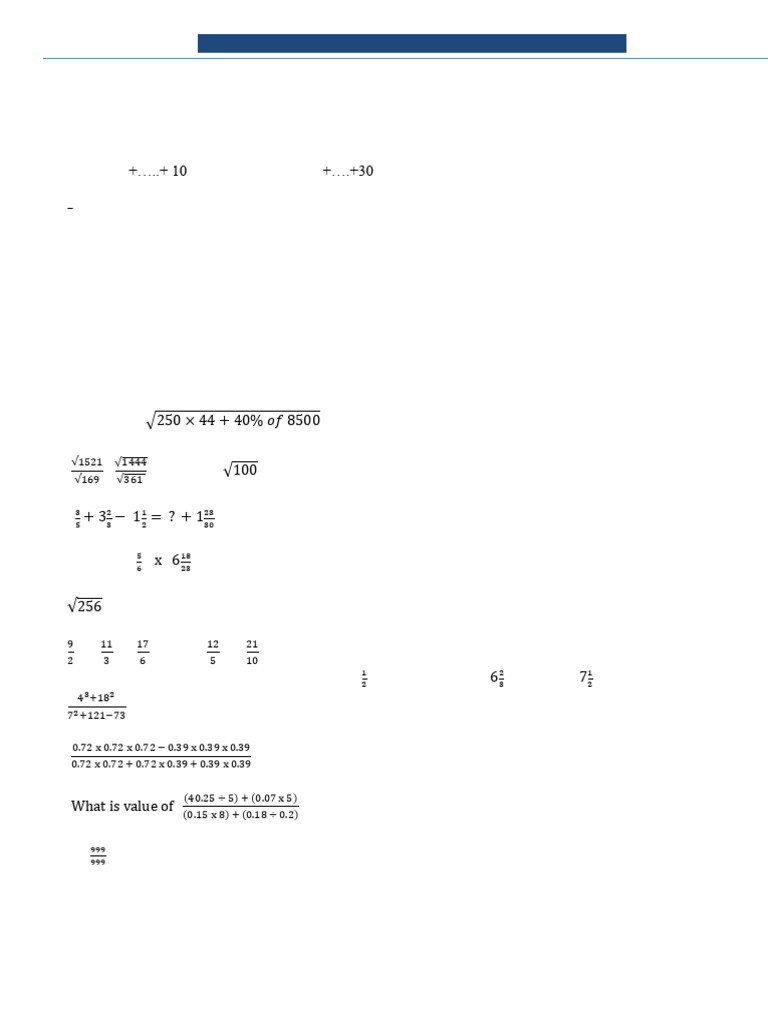 Key Questions on Simple Interest and Averages | PDF | Interest | Debt