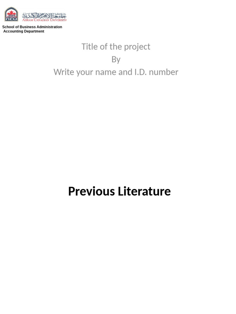Grad Project Presentation | PDF