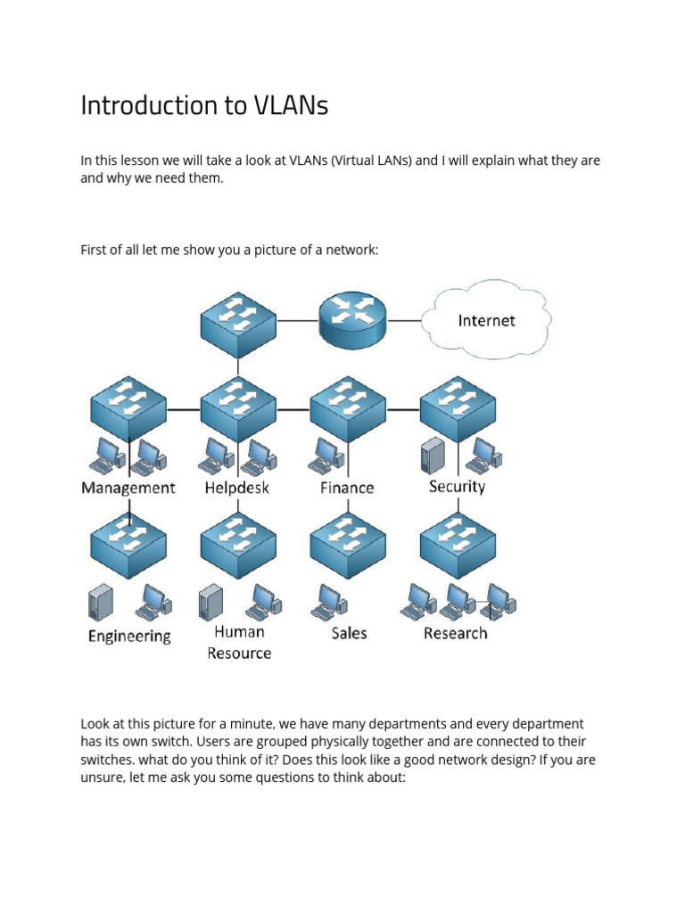 Understanding VLANs for Beginners | PDF | Computer Network | Network Switch