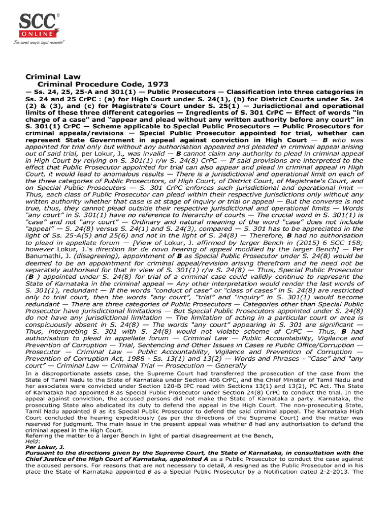 Analysis of BNSS Sections 302 & 337 | PDF
