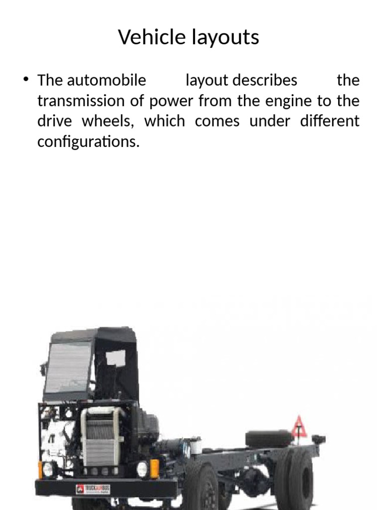 Differenly Vehicle Layouts | PDF | Force | Wheel