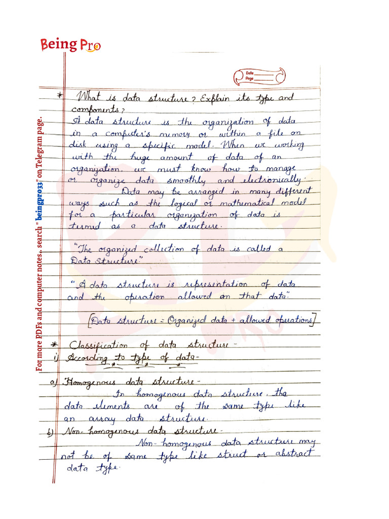 Introduction To DS | PDF