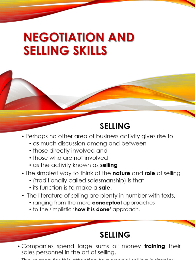 Selling and Marketing Concept | PDF | Marketing | Customer