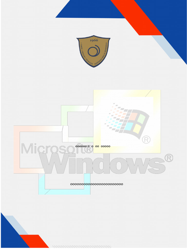 Elementos Clave de Microsoft Windows | PDF | Microsoft Windows | Microsoft