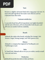 Kalimark Bovonto: A Legacy of Taste | PDF | Soft Drink | Drink