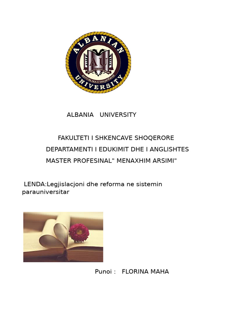 Detyra e Kursit ''Shkolla Imagjinare'' | PDF