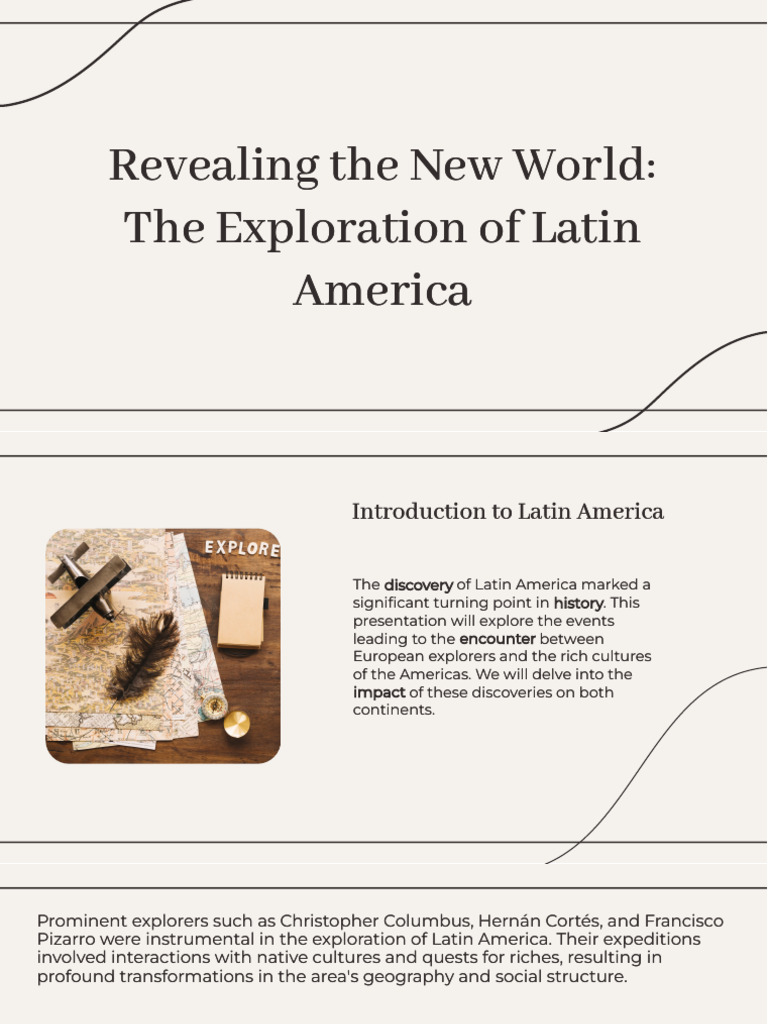 Exploration and Impact of Latin America | PDF