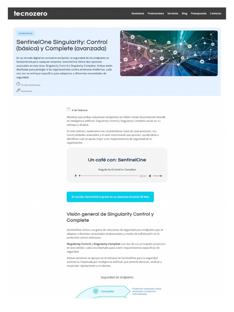 SentinelOne Singularity - Solucion | PDF