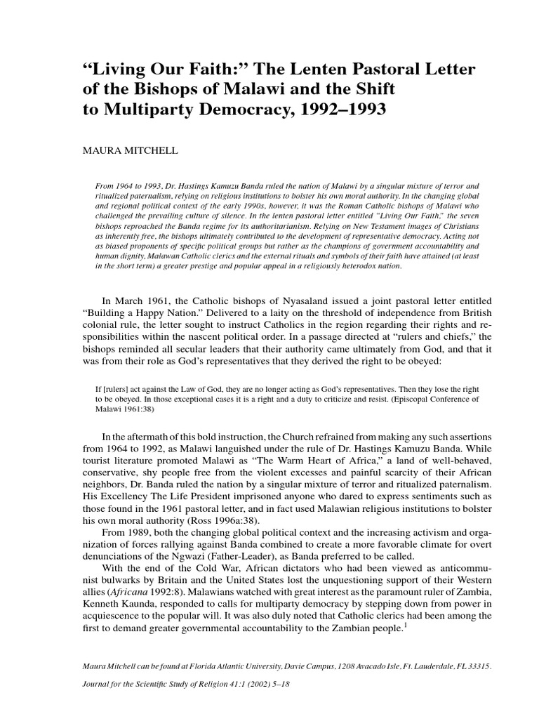 1992 Pastoral Letter - Living Our Faith | PDF | Catholic Social ...