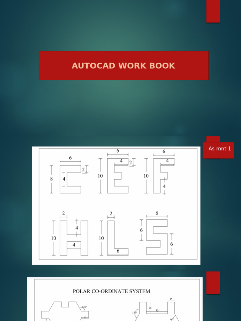 Autocad Work Book Pdf