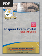 Inspera Exam Portal Guidelines for DSV | PDF