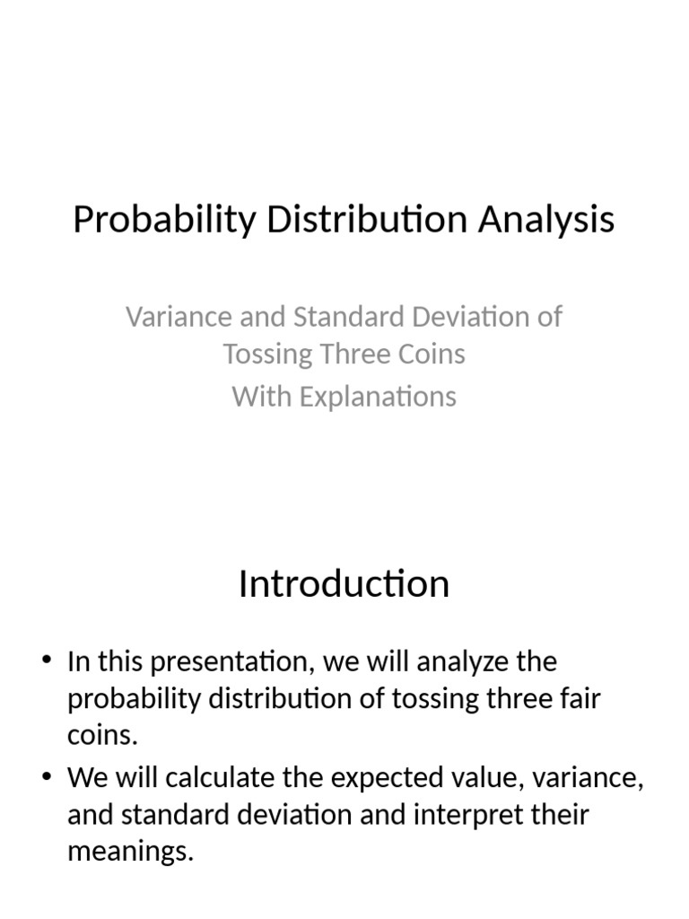 Probability Distribution Analysis Explained | PDF