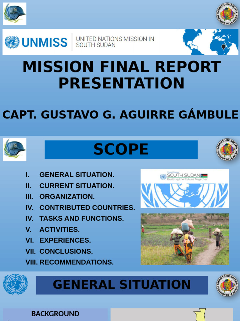 UNMISS Chrome Extension Overview | PDF | South Sudan | International ...