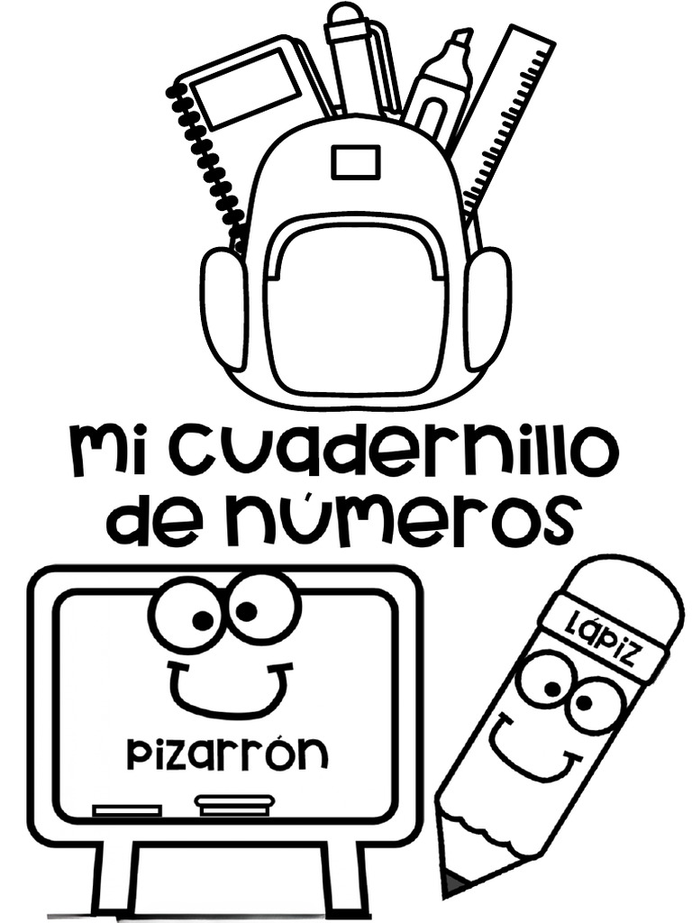 Libro Educativo, Con Numeros de 1 Al 20 | PDF