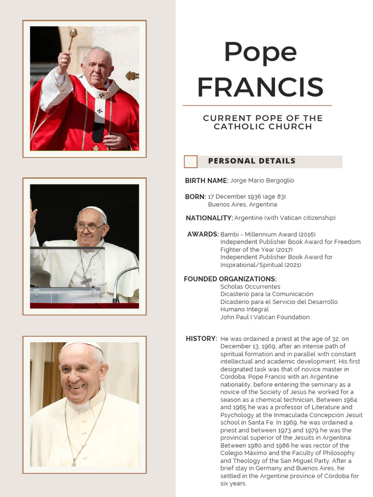 Pope Francis | PDF