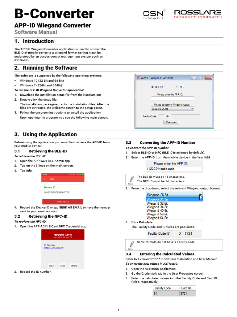 B-Converter Software Manual v00 - 101218 - English | PDF | Microsoft Windows | 64 Bit Computing