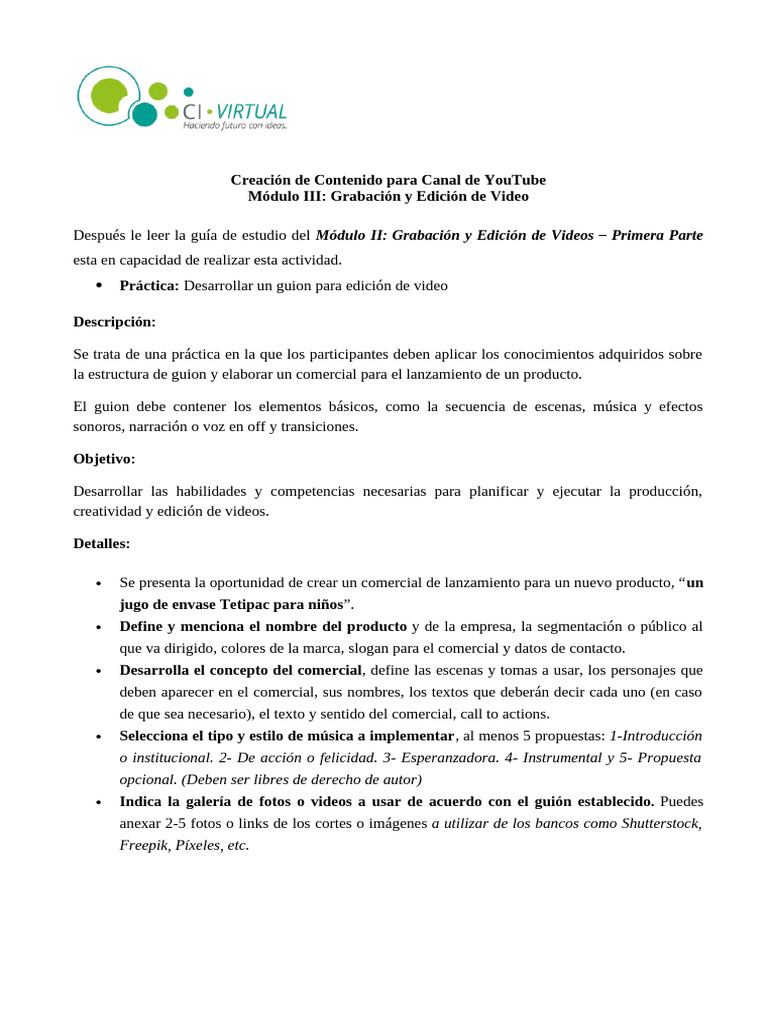 Actividad Del Modulo II Parte 1 | PDF