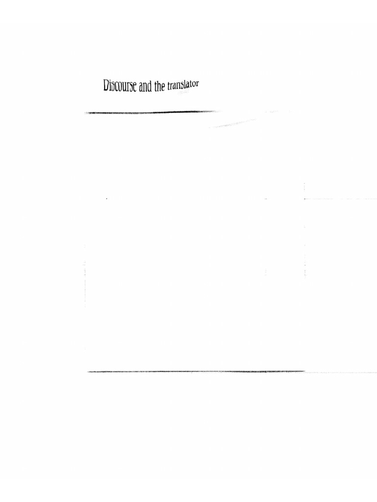 Discourse-and-the-translator | PDF