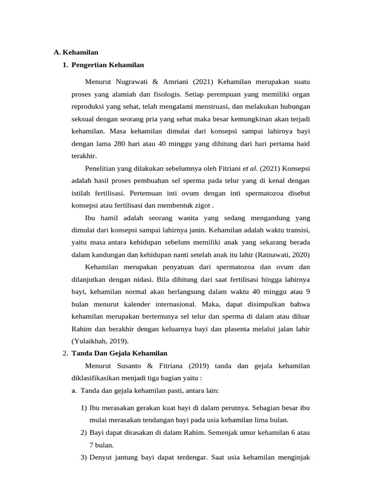 Panduan Lengkap Kehamilan dan Ektopik | PDF