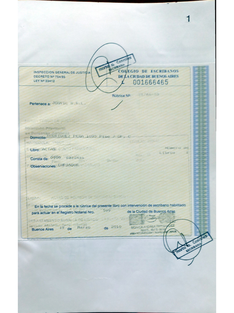 acta aprob bce 2023 - Federico Lobay | PDF