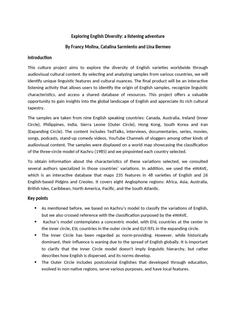 Exploring Indigenized English Varieties | PDF | English Language ...