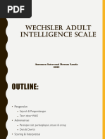Wesler Bellevue Intelligence Scale (WBIS) Test - Administrasi Tes ...